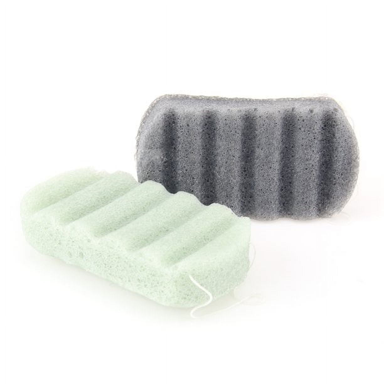 Casewin Konjac Body Sponge 3pc Set - for Gentle Cleansing and ...