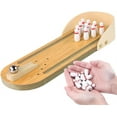 Casewin Mini Bowling Game Bowling Toys Mini Bowling Game Set Tabletop ...