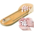 Casewin Mini Bowling Game Bowling Toys Mini Bowling Game Set Tabletop ...