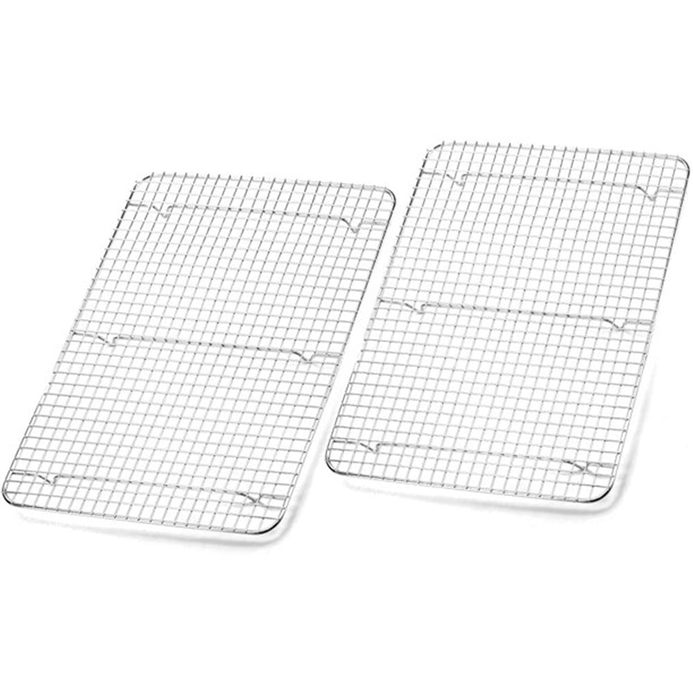 Casewin Non-stick 866” x 63” Stainless Steel Cooling Rack, Oven Safe, 2 ...
