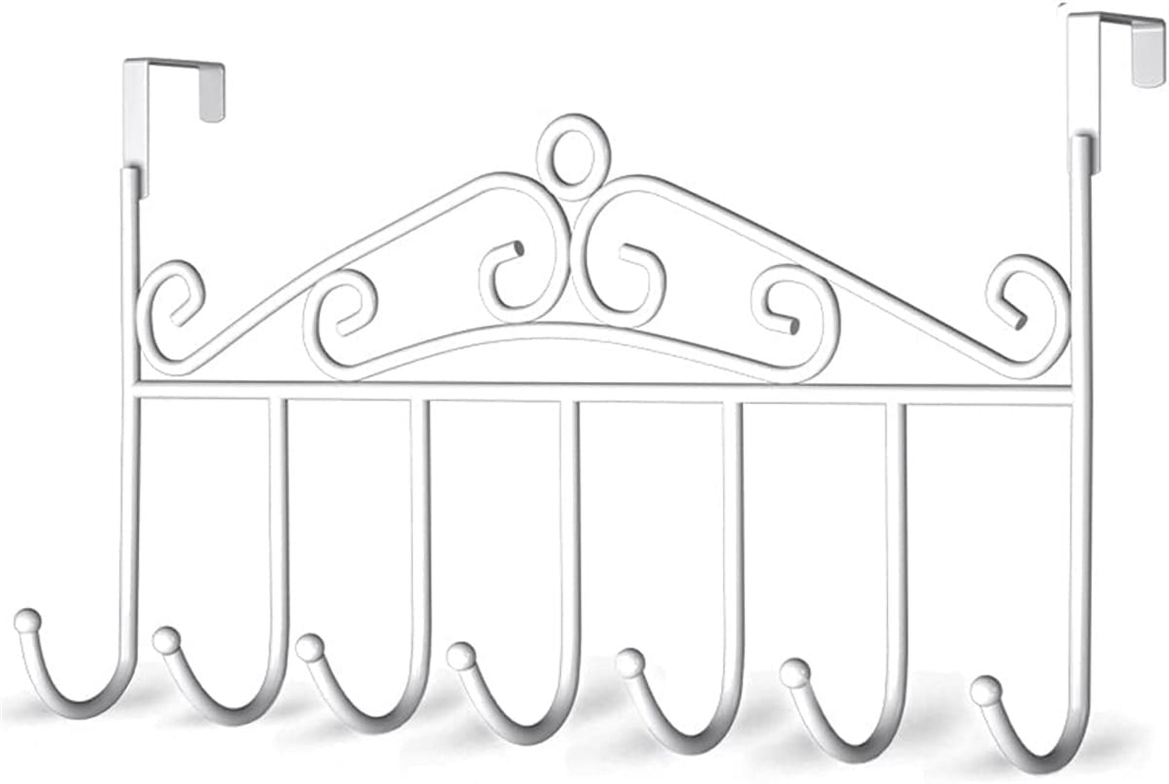 Casewin Over The Door Hooks,Over The Door Hanger Towel Rack Coat Rack ...