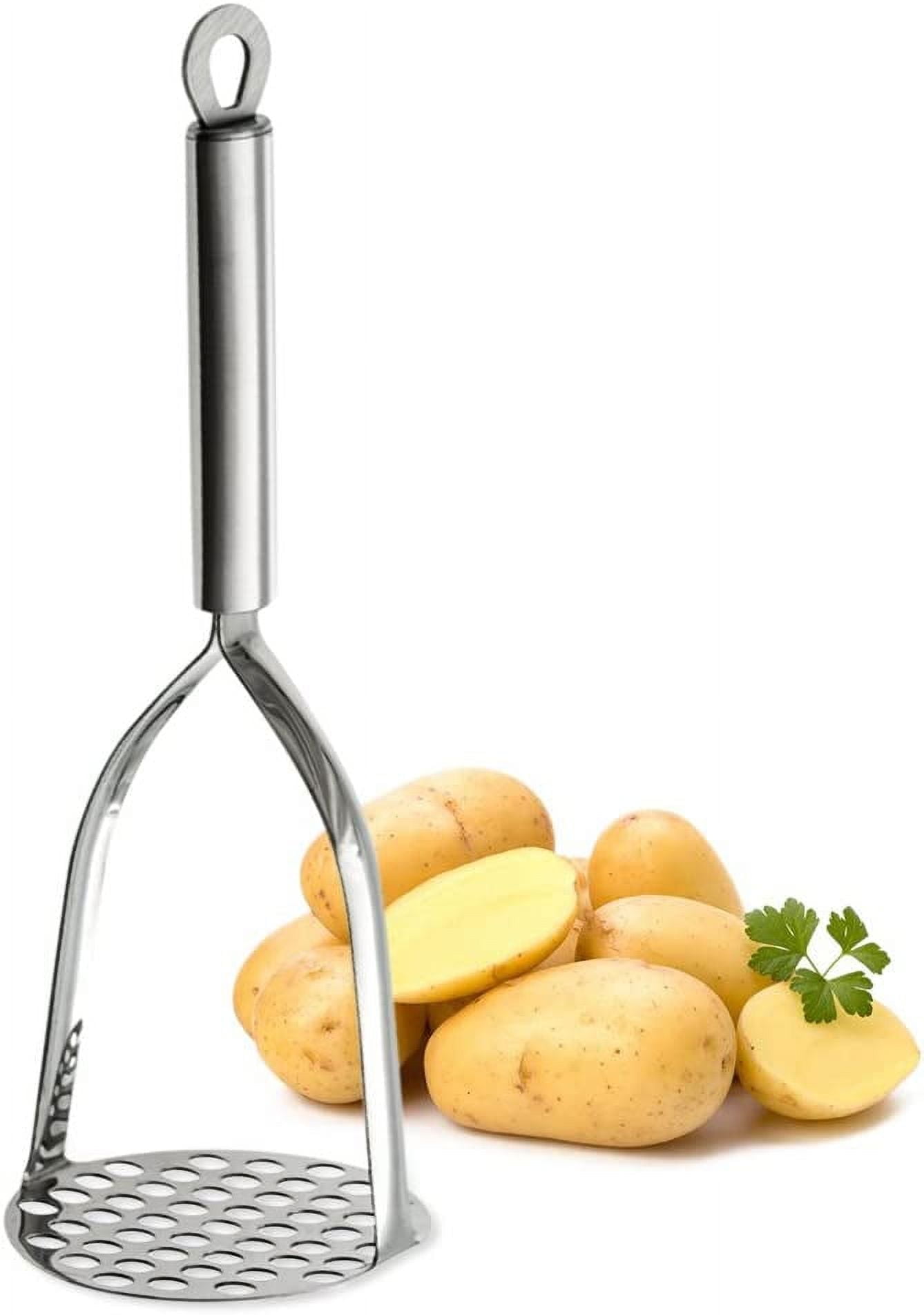 Casewin Potato Masher, Professional Stainless Steel Potato Masher ...