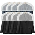 Casewin Clothes Protection Covers for Suits, Coats, Jackets - Set of 10 ...