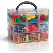 Casewin 3-Tier Stackable Storage Container with 30 Compartments ...