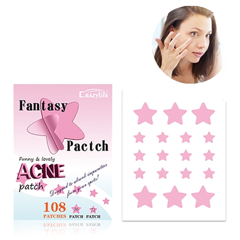 Casewin Star Acne Patch - Blemish Patches Star- Zit Patch - Cute ...