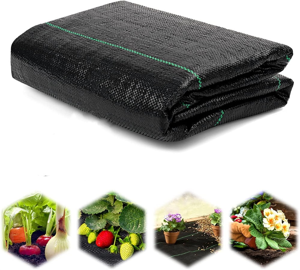 Casewin Weed Membrane, Durable Weed Control Fabric, 1×15M UV Stabilised ...