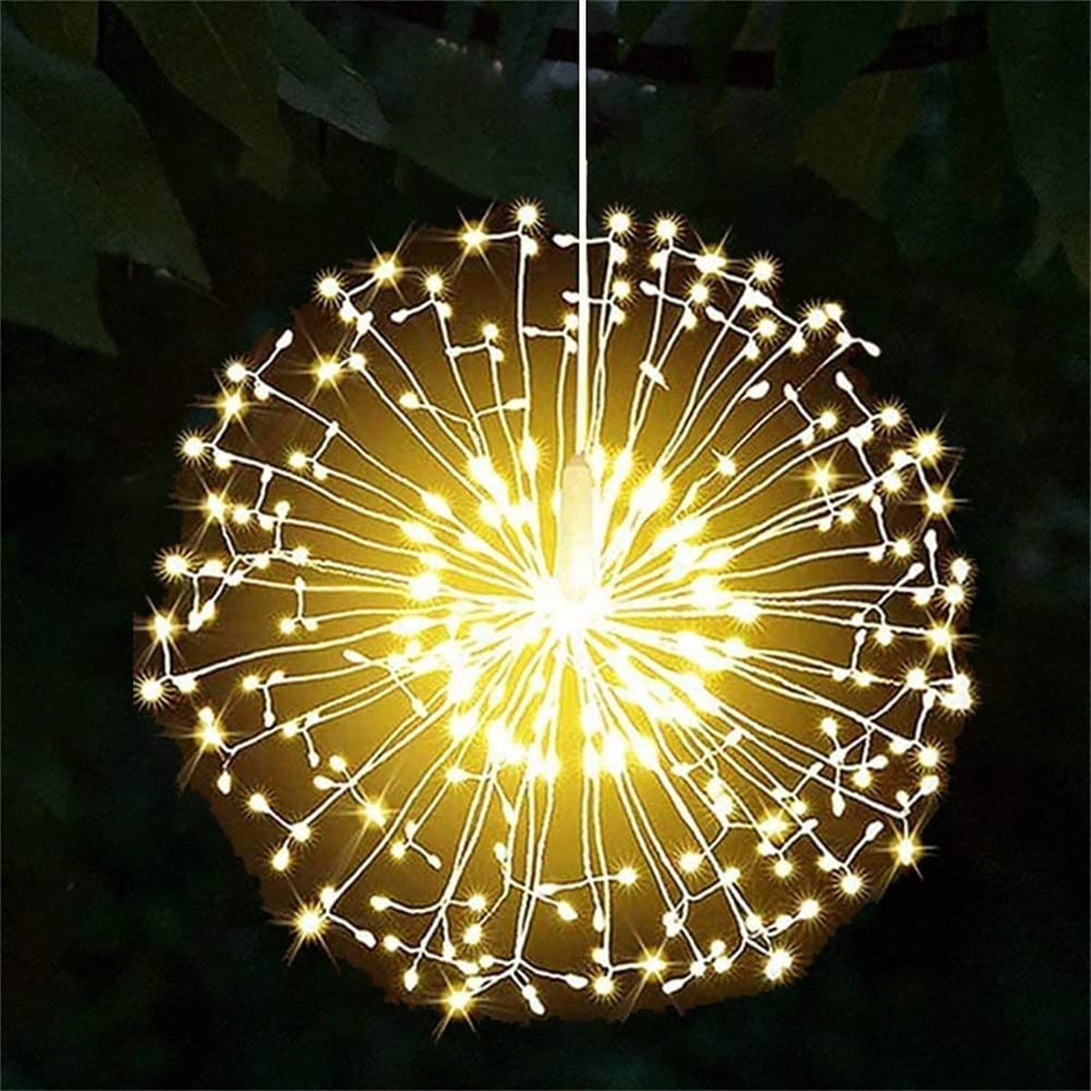 Casewin1 Pieces Waterproof Firework LED Light, LED Hanging Firework ...