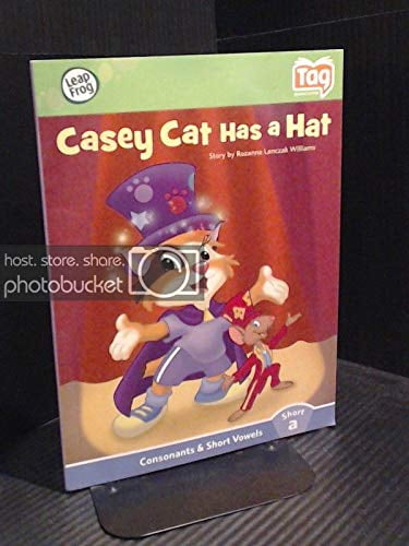 Pre-Owned Casey Cat Has a Hat (Tag Reading System, Consonants & Short ...