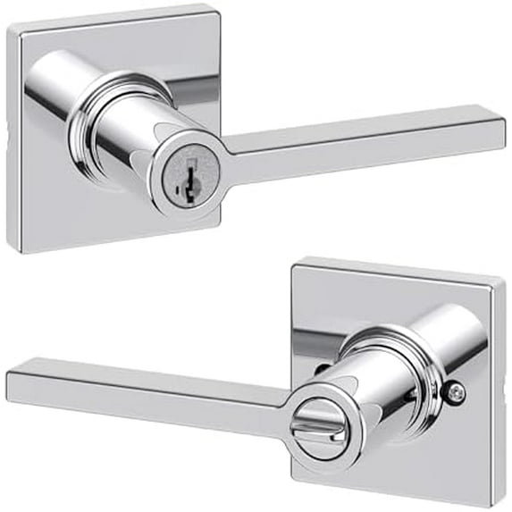Casey Interior Passage Door Handle, Lever For Closet and Hallway Doors ...