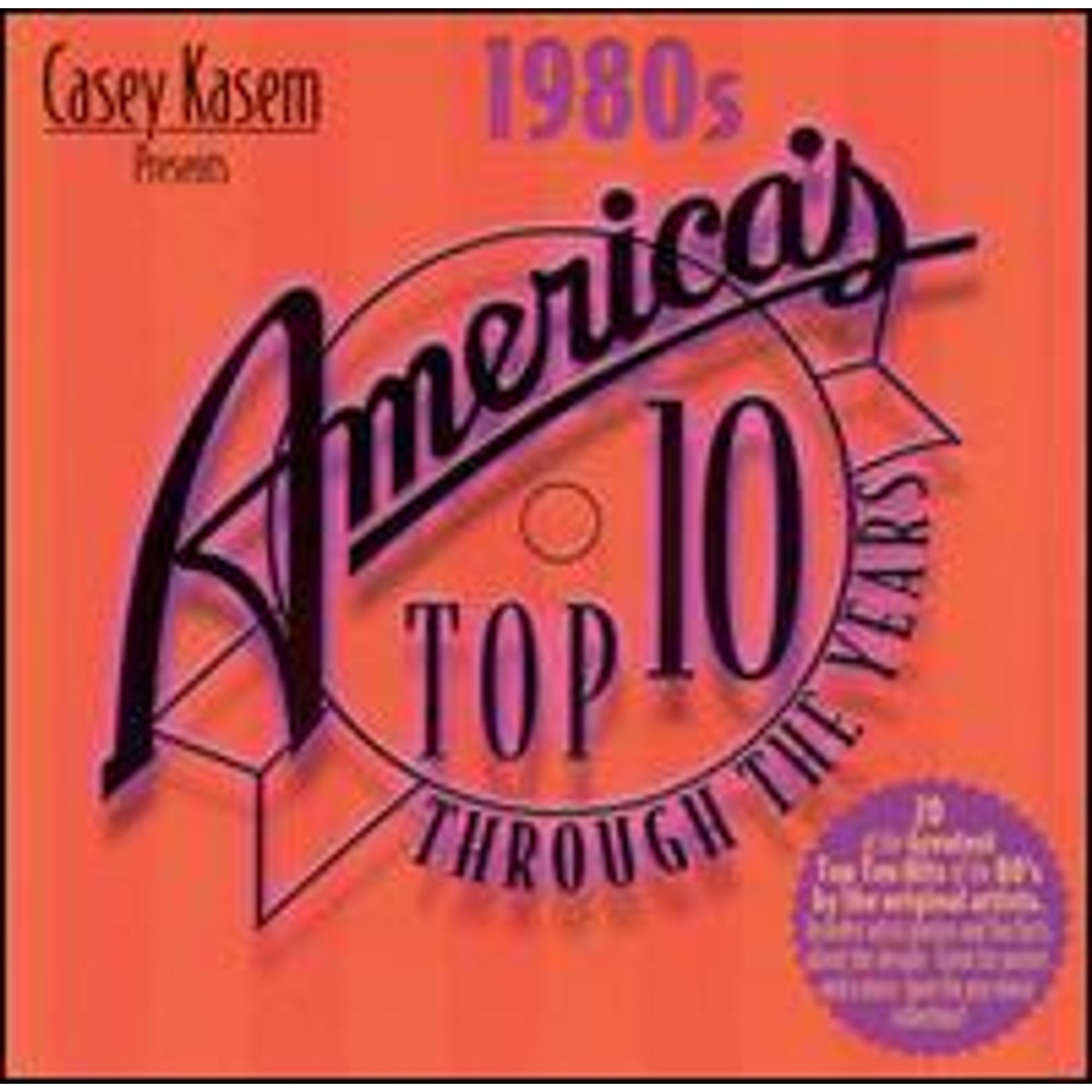 Pre-Owned Casey Kasem: America's Top 10 Through Years - The 80's (CD ...