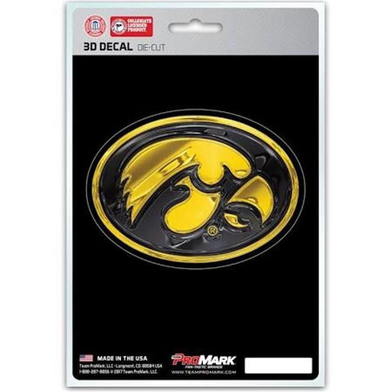 Caseys 5 x 8 Iowa Hawkeyes Decal Die Cut with 3D Logo Design - Walmart.com