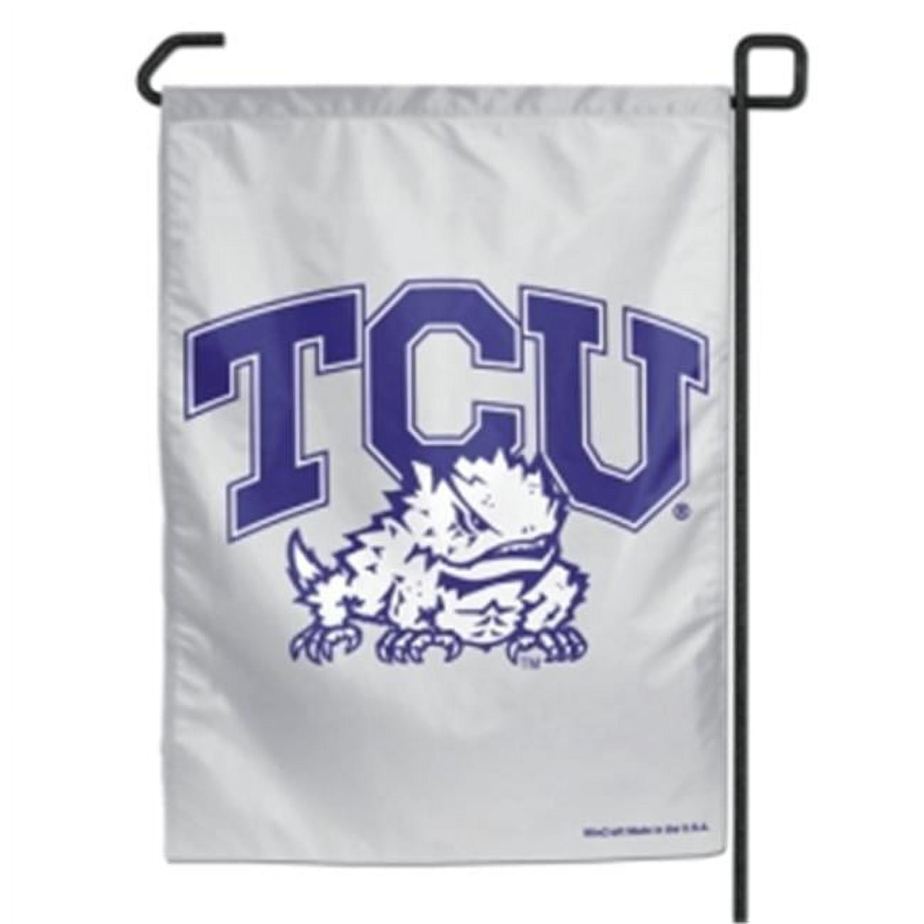 Caseys Distributing 3208567959 TCU Horned Frogs 11 in. x 15 in. Garden ...