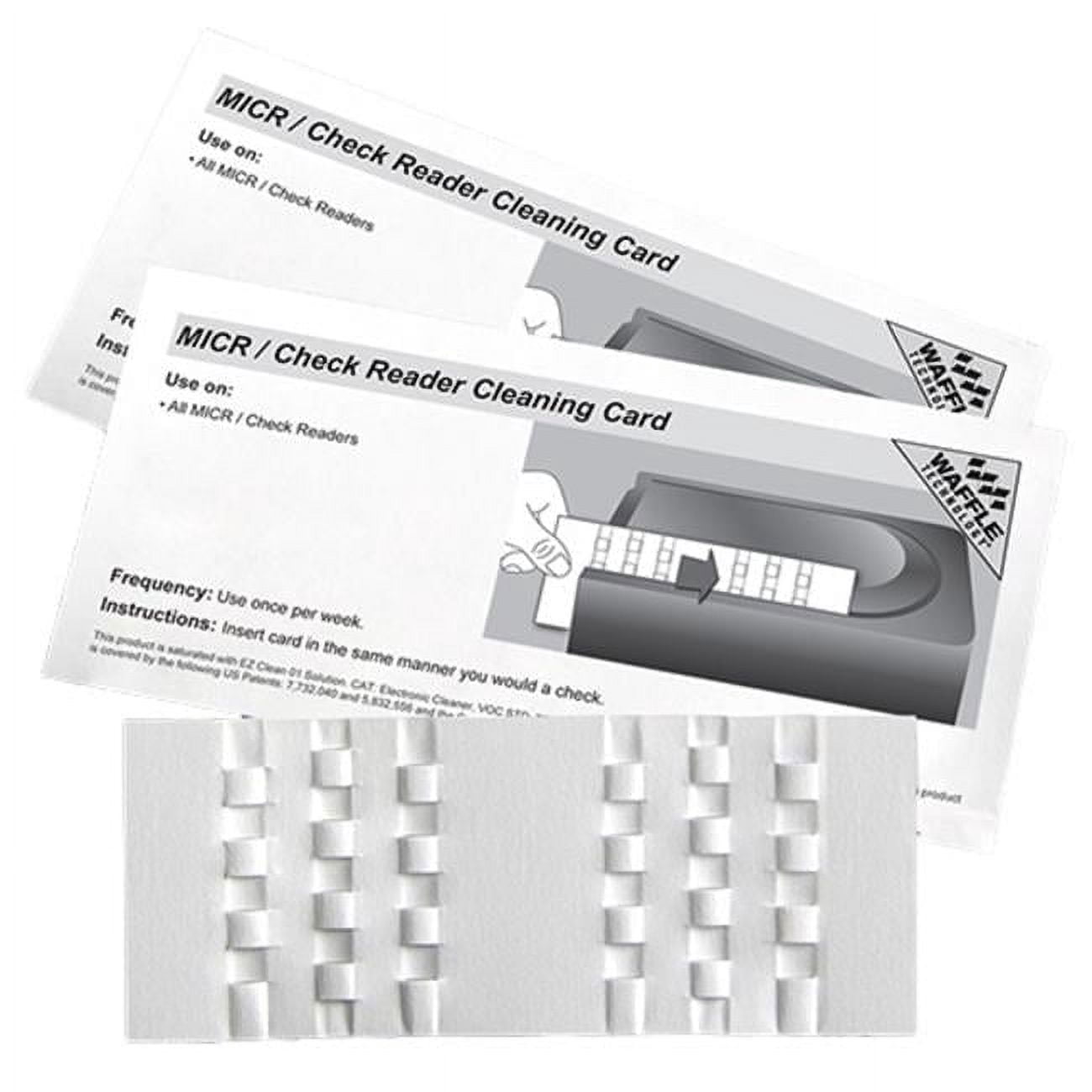 Cash Acceptor Waffletechnology Cleaning Cards - 15 Count - Walmart ...