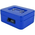 Cash Box with Combination Lock,Safe Metal Box for Money,Storage Lock ...