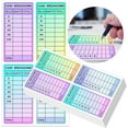 Cash Breakdown Teller Stickers 2x4 Inch Cash Tracker Memo Labels for ...