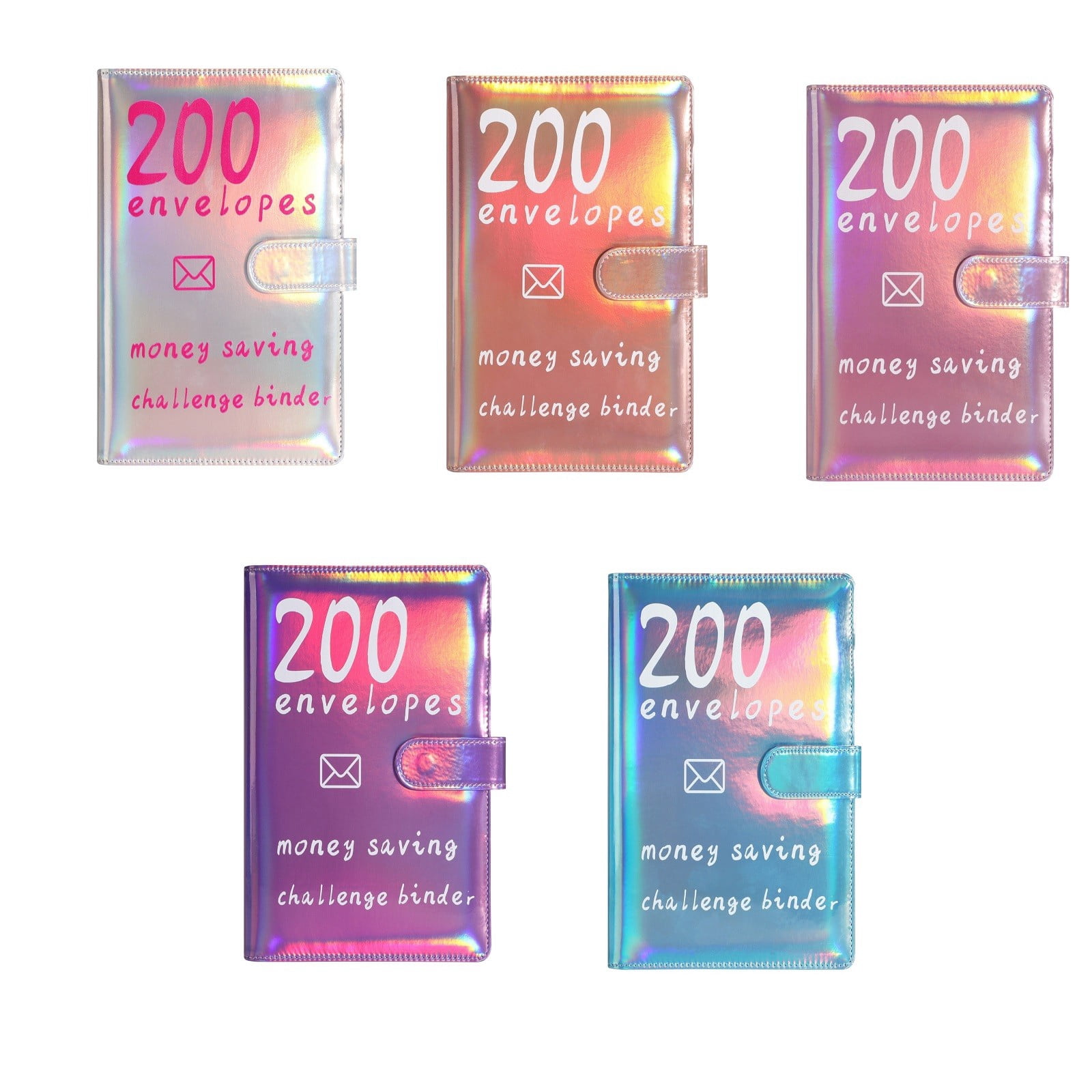 Cash Envelope Savings Book Yellow Loose Leaf Savings Book Challenge ...