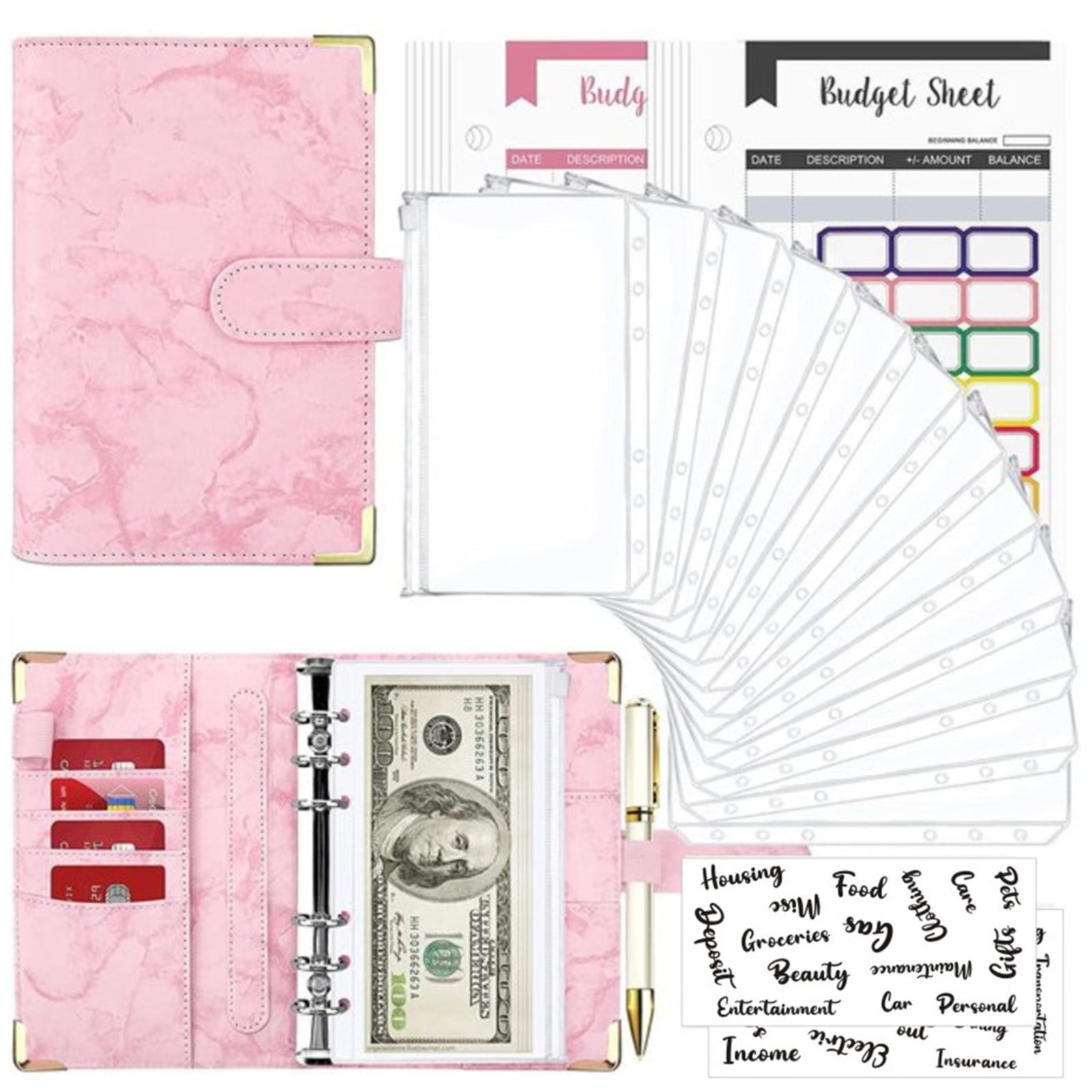 Cash Envelopes for Budgeting, Budget Binder, Money Envelopes for Cash ...