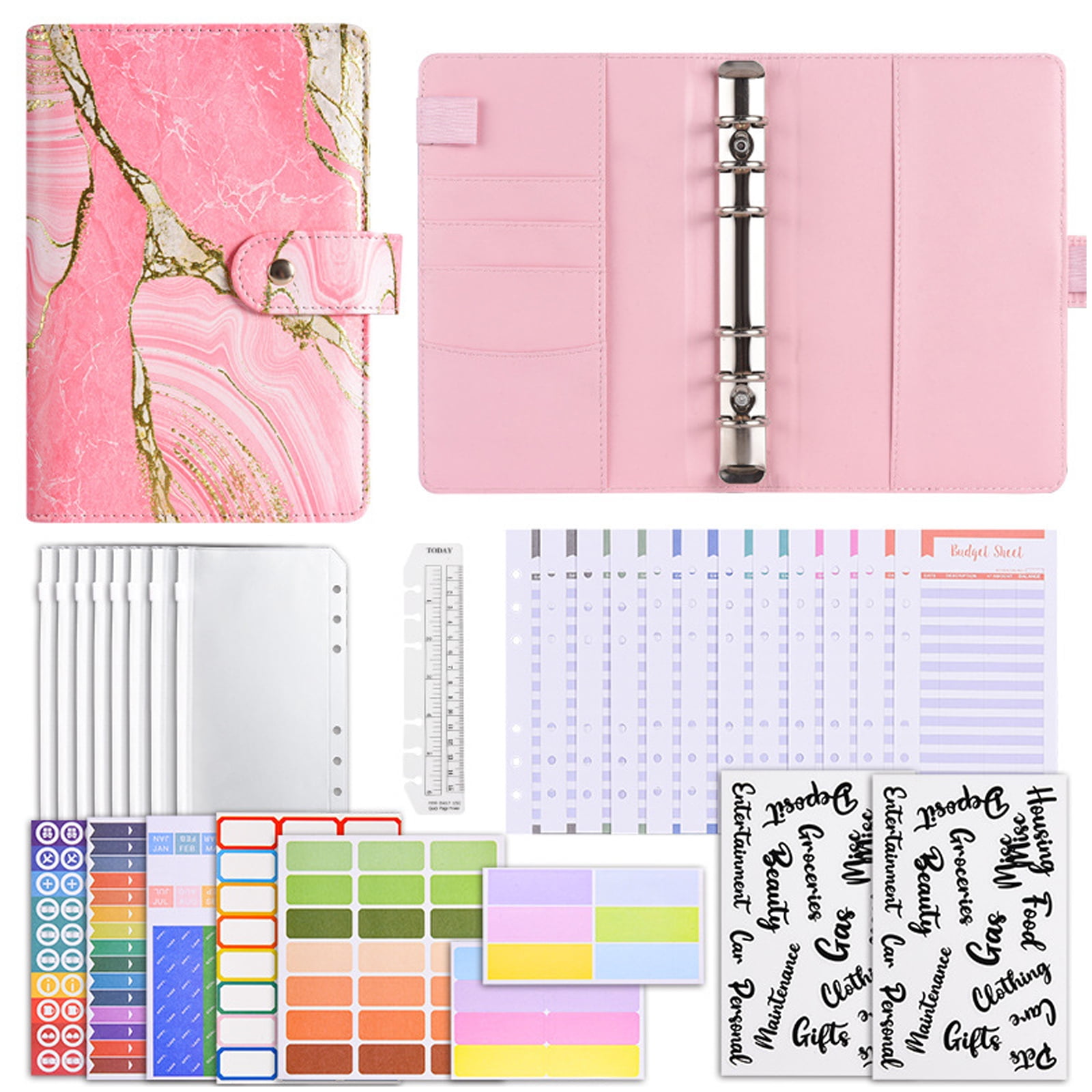 Cash Envelopes & Expense Sheets For Budgeting And Saving Money,Money ...