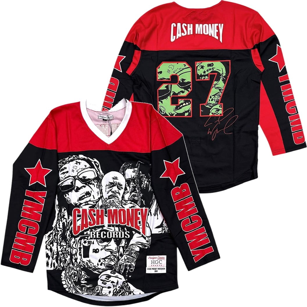 Cash Money Records Men's Headgear Classics Lil Wayne Embroidered Hockey ...