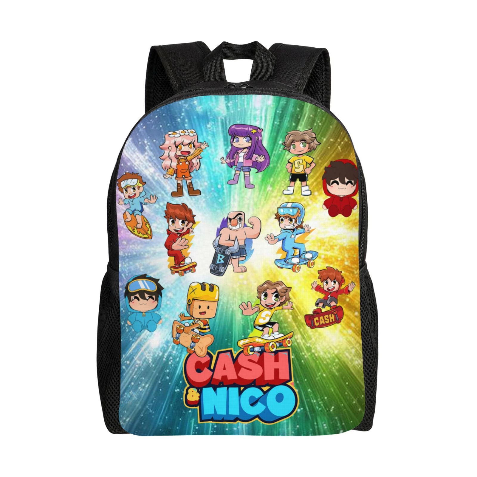 Cash & Nico Large Backpack Lightweight Laptop Bag Daypack Bookbag ...