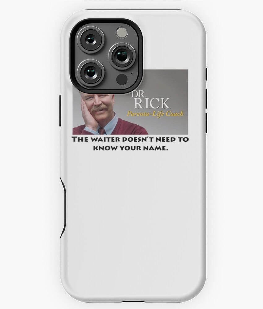 Dr Rick Progressive Insurance Phone Case for iPhone 16 15 14 13 12 11 ...