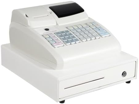Electronic Cash Register with Locking Drawer, 47-Key Commercial POS ...