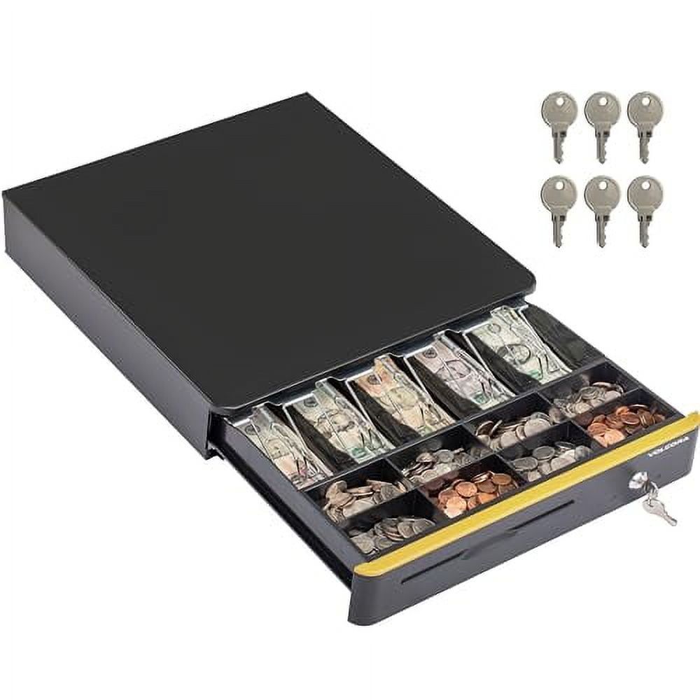 Cash Register Drawer for (POS) Point of Sale System with Front Round ...