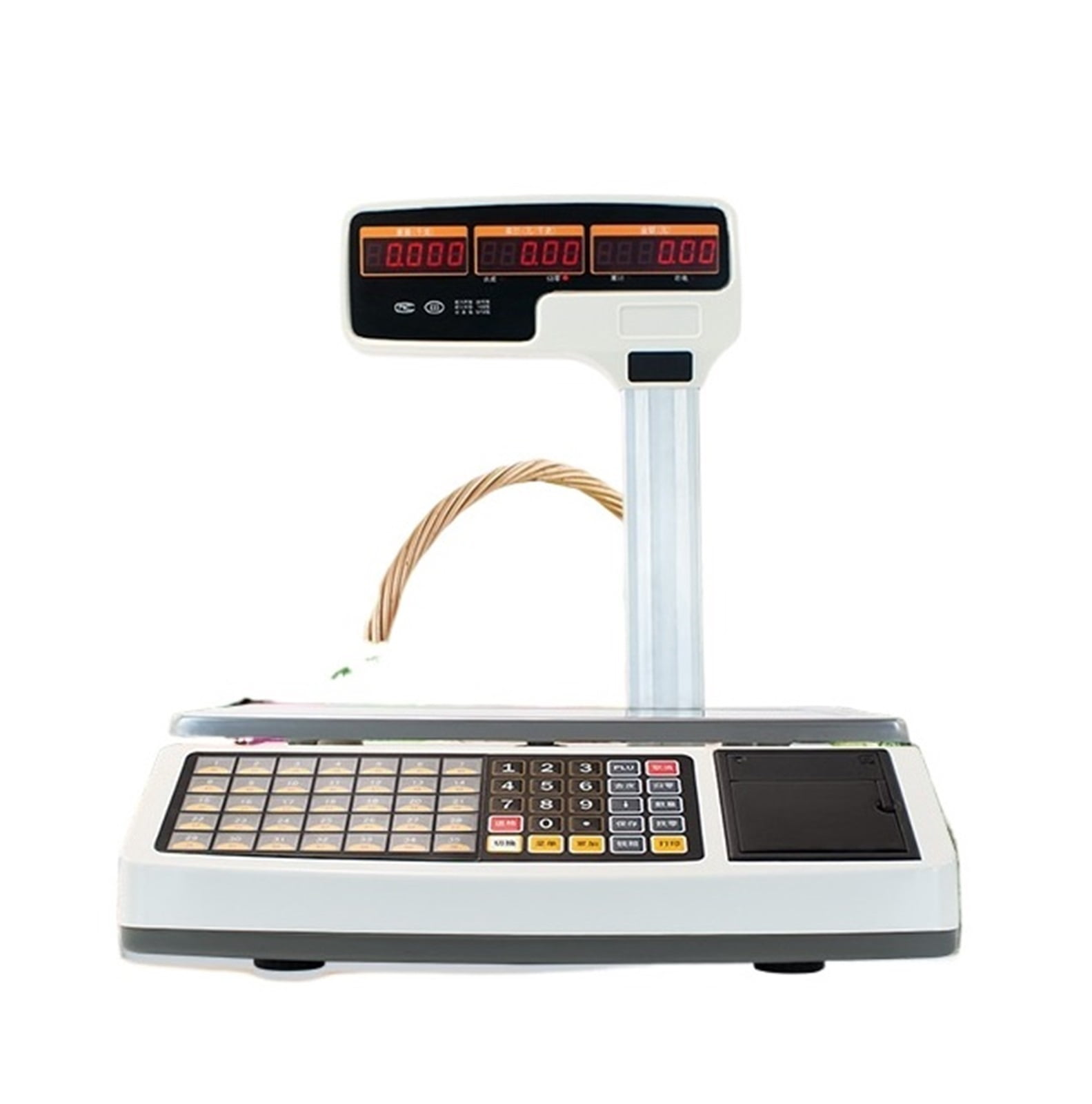 Cash Register Scale Supermarket Fruit And Vegetable Weighing Cash ...