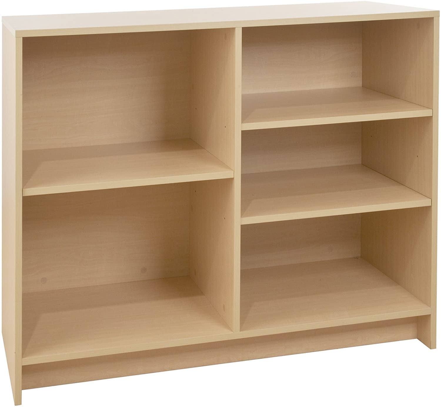 Cash Register Stand with 3 Height-Adjustable Shelves- 48" Melamine ...