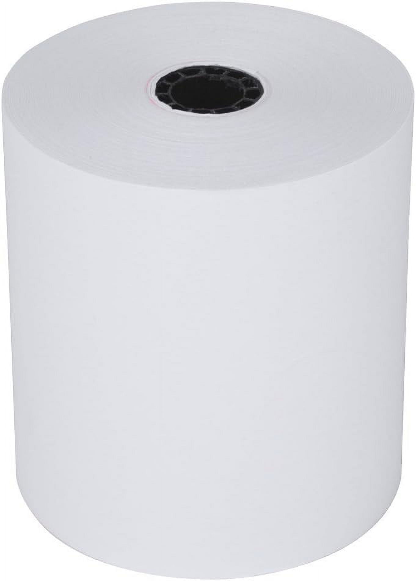 Cash Register Thermal Paper Roll Tape 2 1/4" X 80' with 1/2" (50 Rolls ...