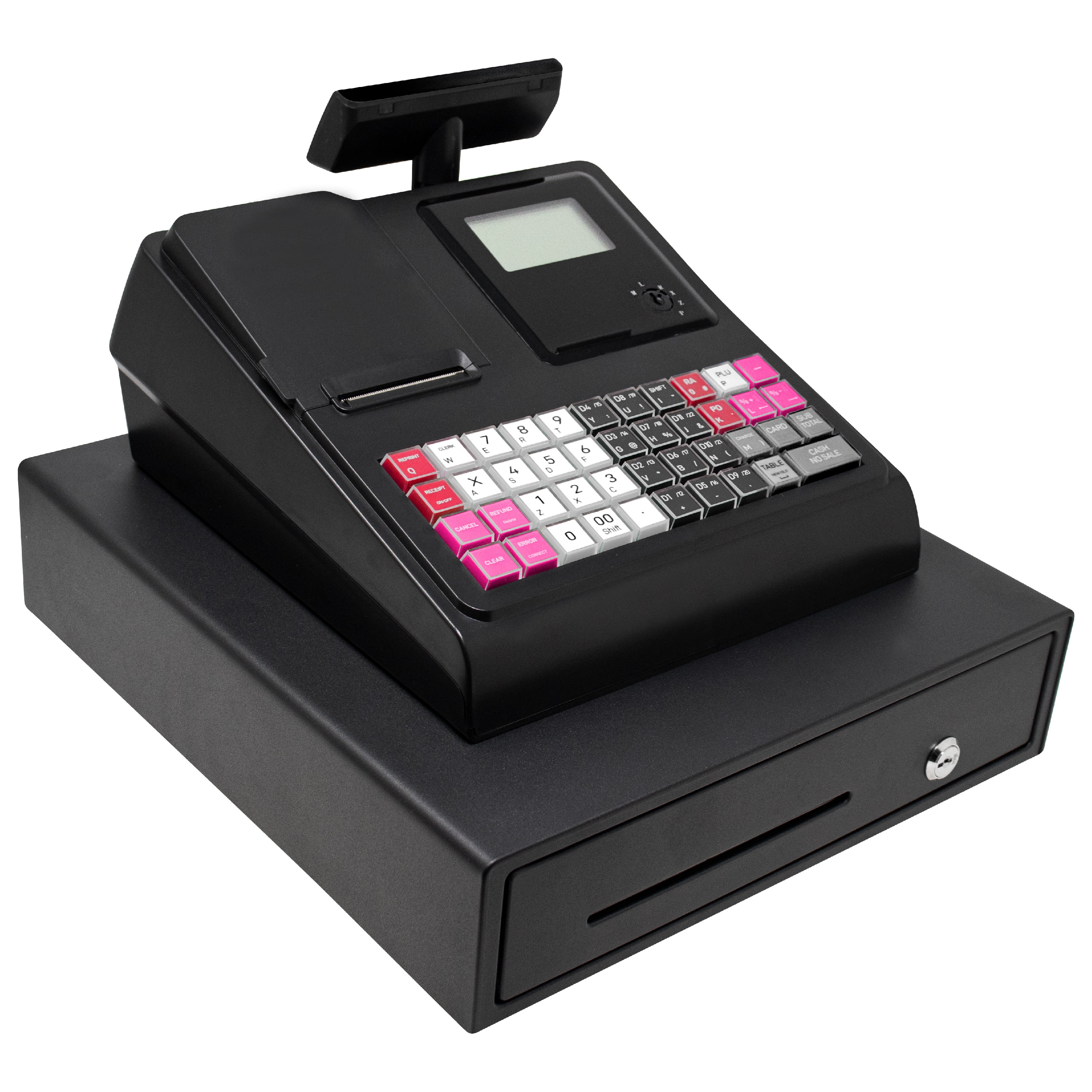 Cash Register for Small Businesses, 47 Dept 47 Clerks, Quick Load ...