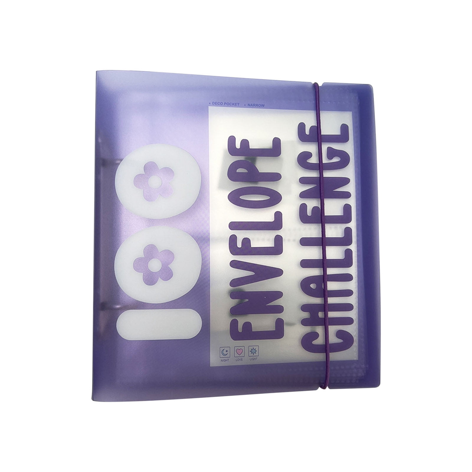 Cash Stuffing Savings Binder, Binder Label 100 Envelope, 2-tier Design ...