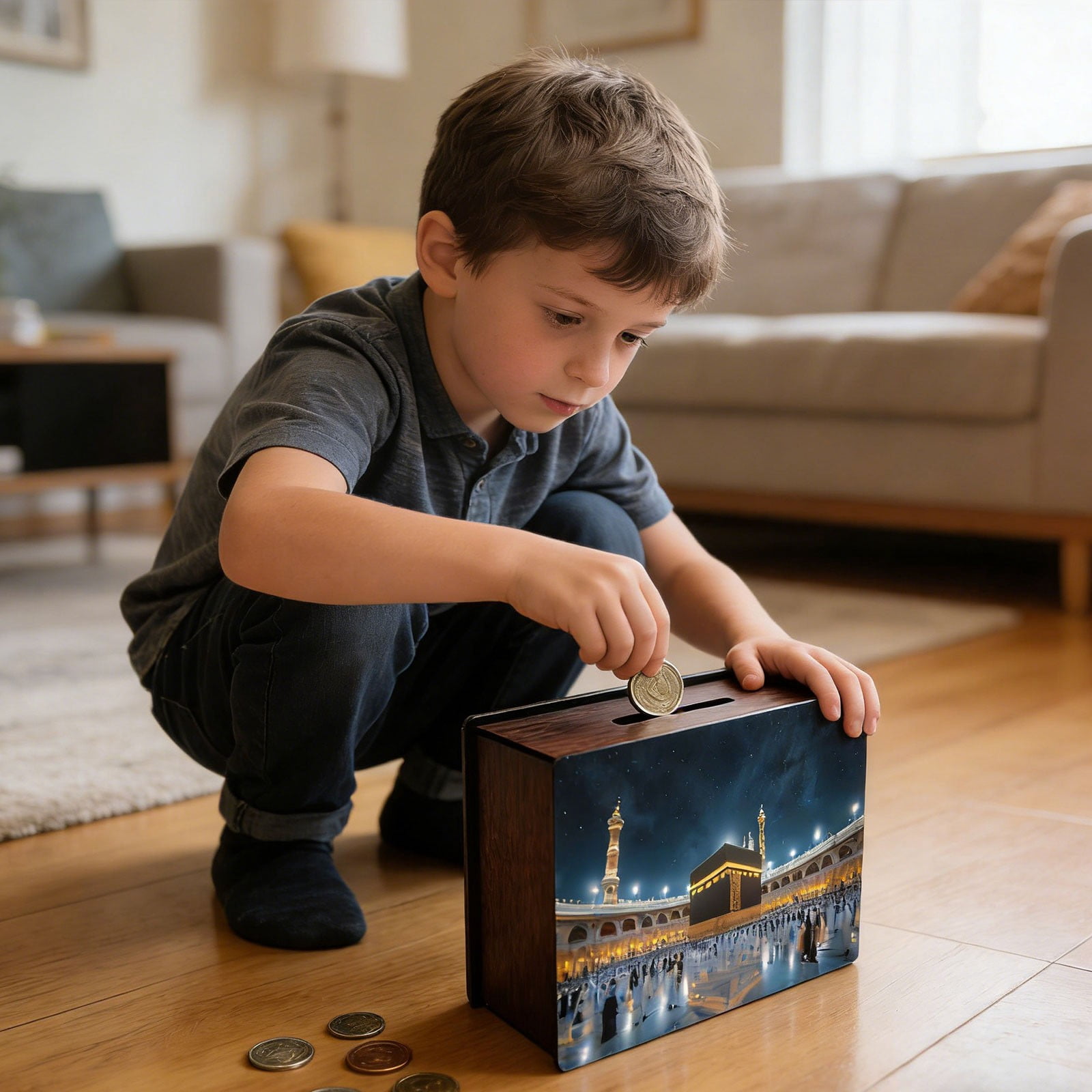 Cash Vault Wooden Savings Box , 2026 New Savings Challenge Box, Coin ...