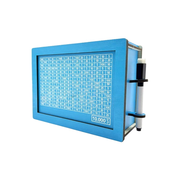 Cash Vault Wooden Savings Box, 2026 Retro Money Storage, Wooden Money ...