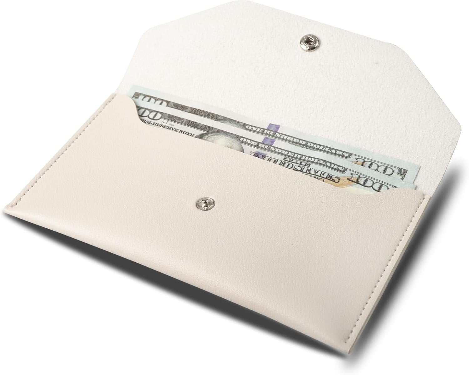 Cash Wallets for Women, Reusable Envelopes for Cash Leather Cash ...