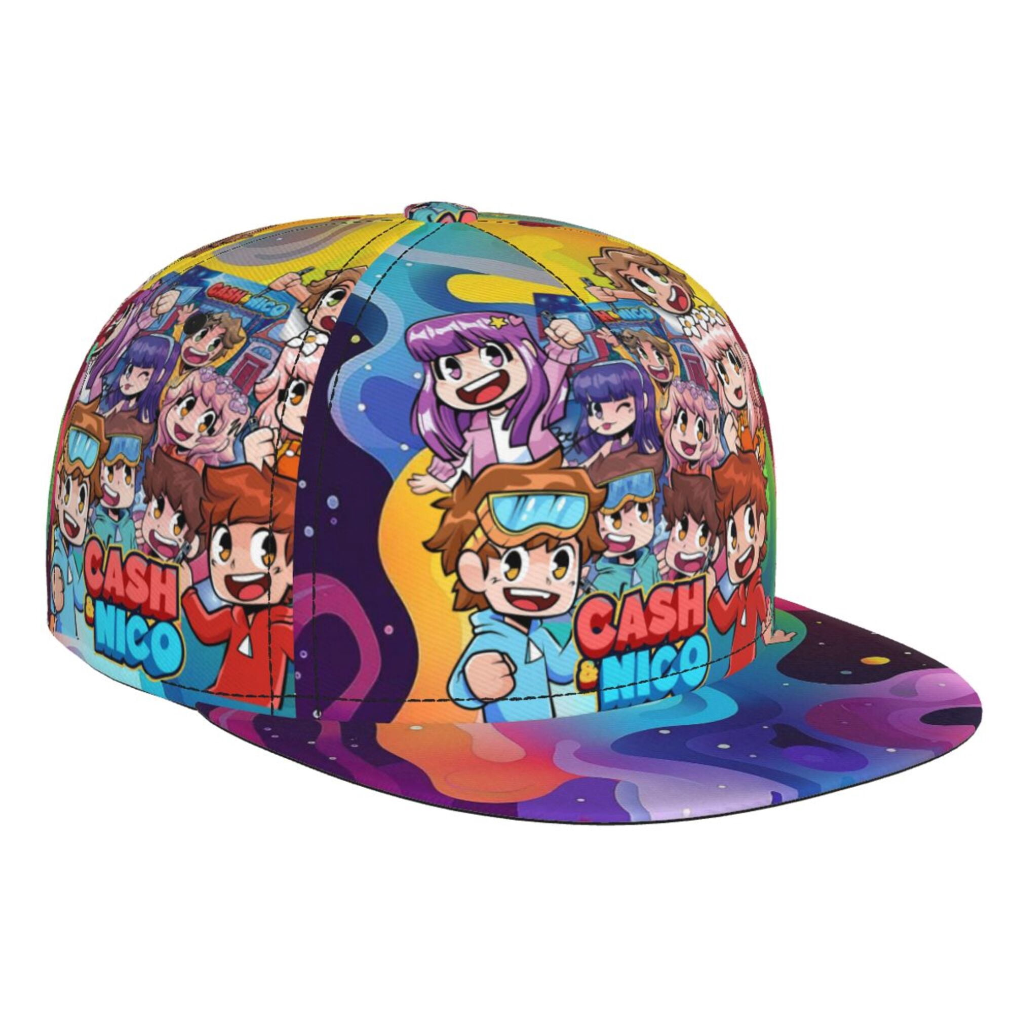 Cash and Nico Brim Bill Baseball Cap Adjustable Snapback Hat Hip Hop ...