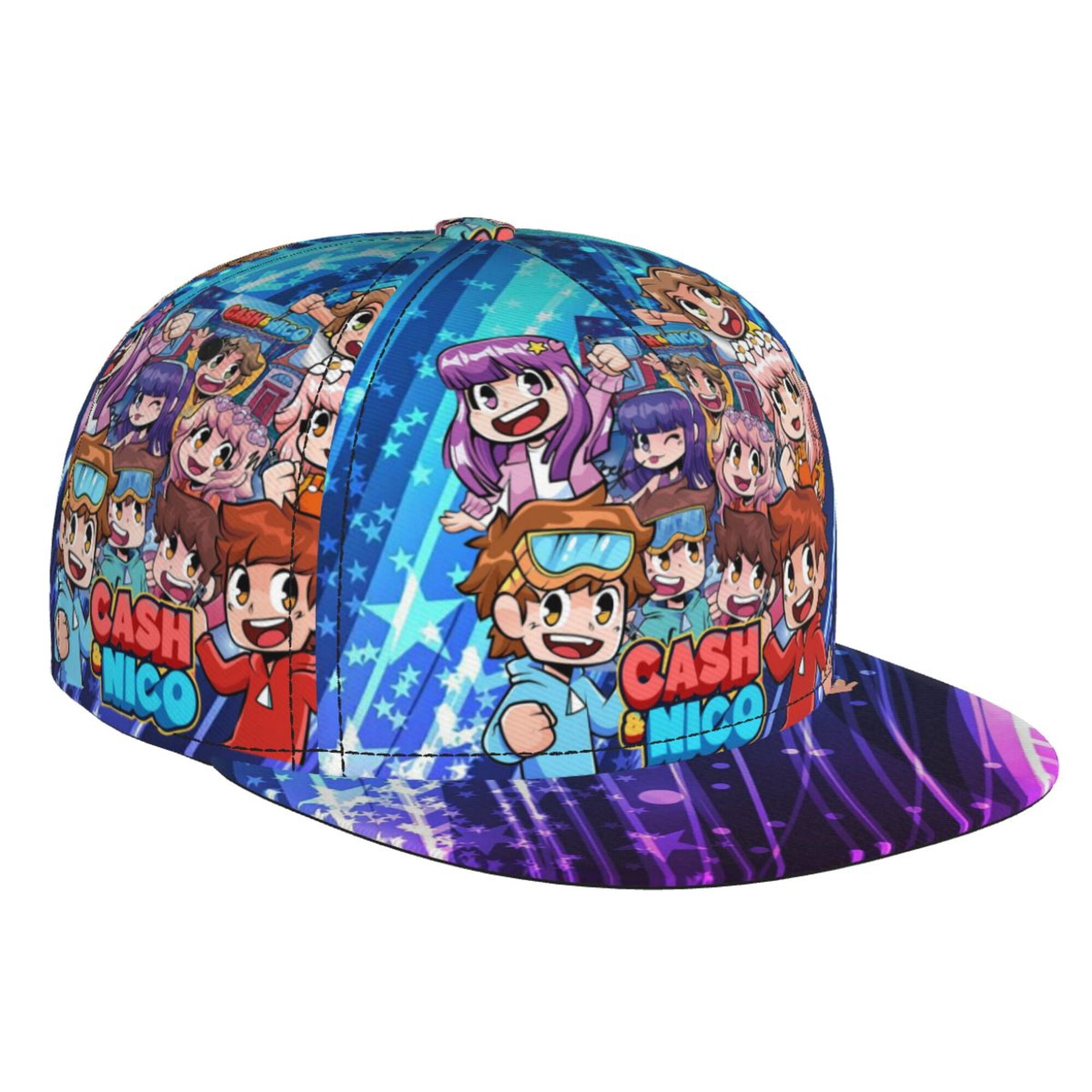 Cash and Nico Brim Bill Baseball Cap Adjustable Snapback Hat Hip Hop ...