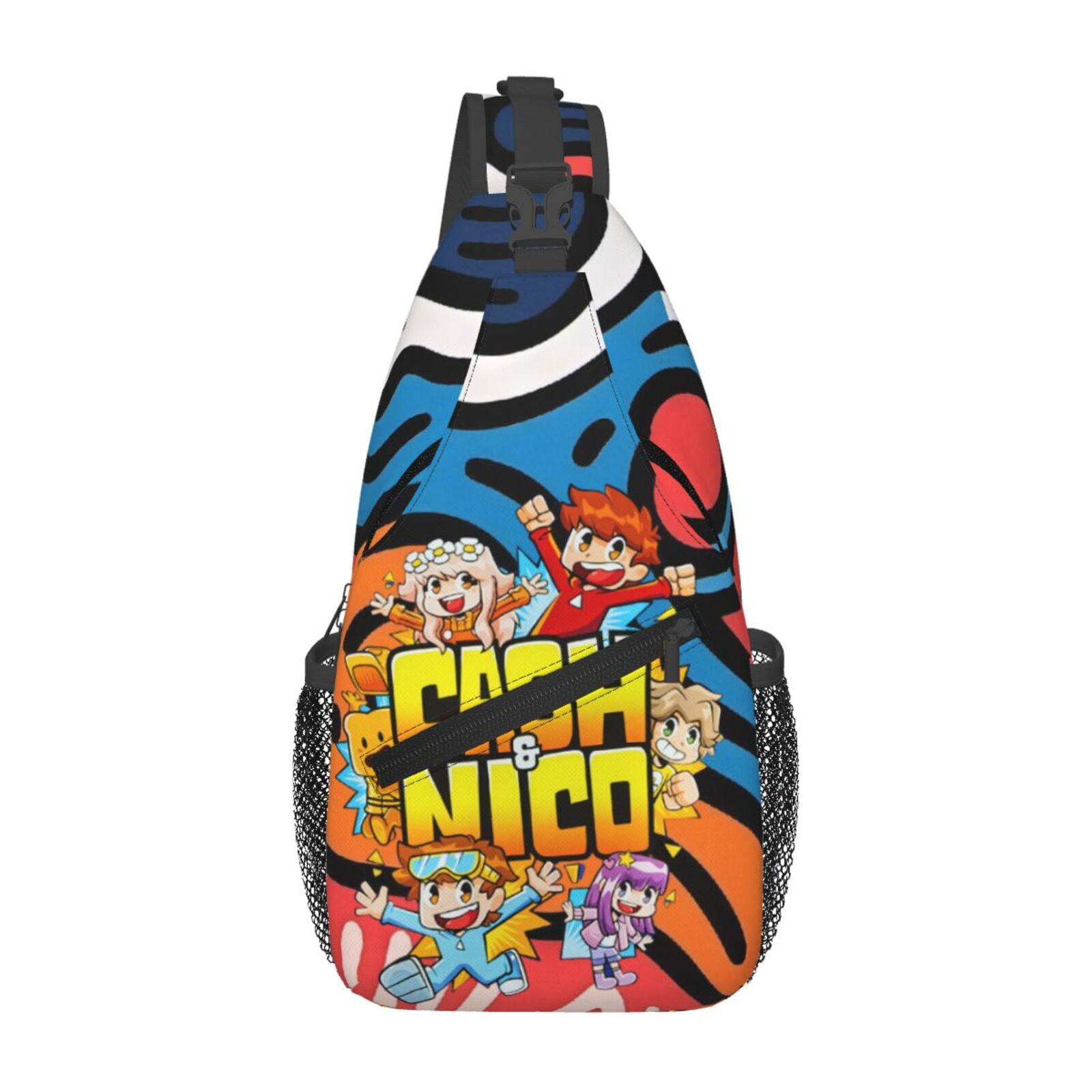 Cash and Nico Crossbody Backpack Sling Bag Travel Hiking Chest Cross ...