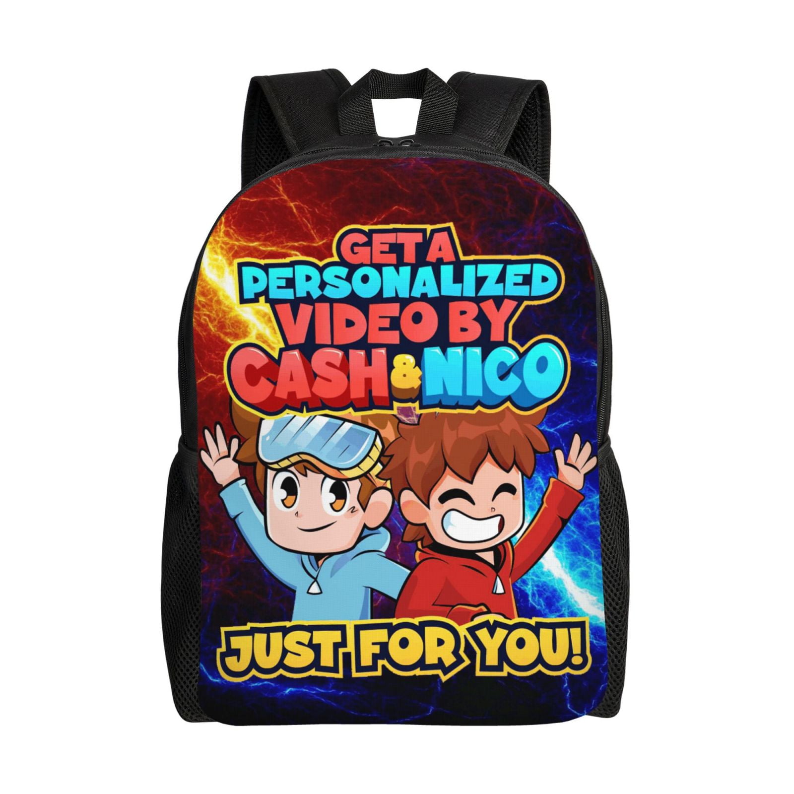 Cash and Nico Large Backpack Lightweight Laptop Bag Daypack Travel ...