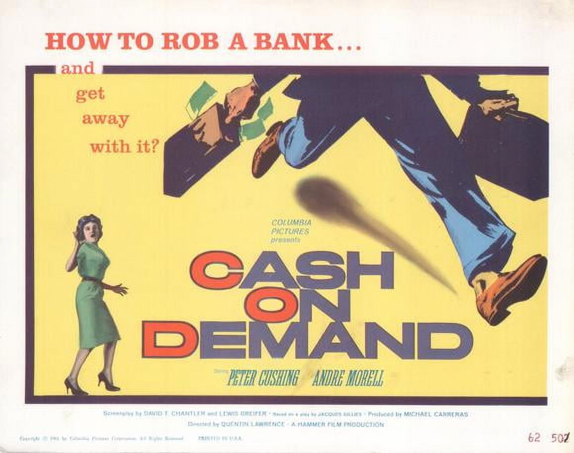 Cash on Demand - movie POSTER (Style A) (11" x 14") (1962) - Walmart.com