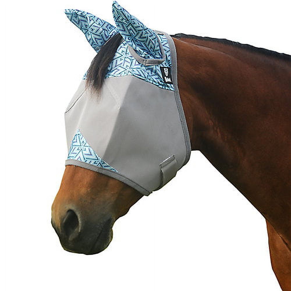 Cashel Crusader Patterned Fly Mask with Ears Arab - Walmart.com