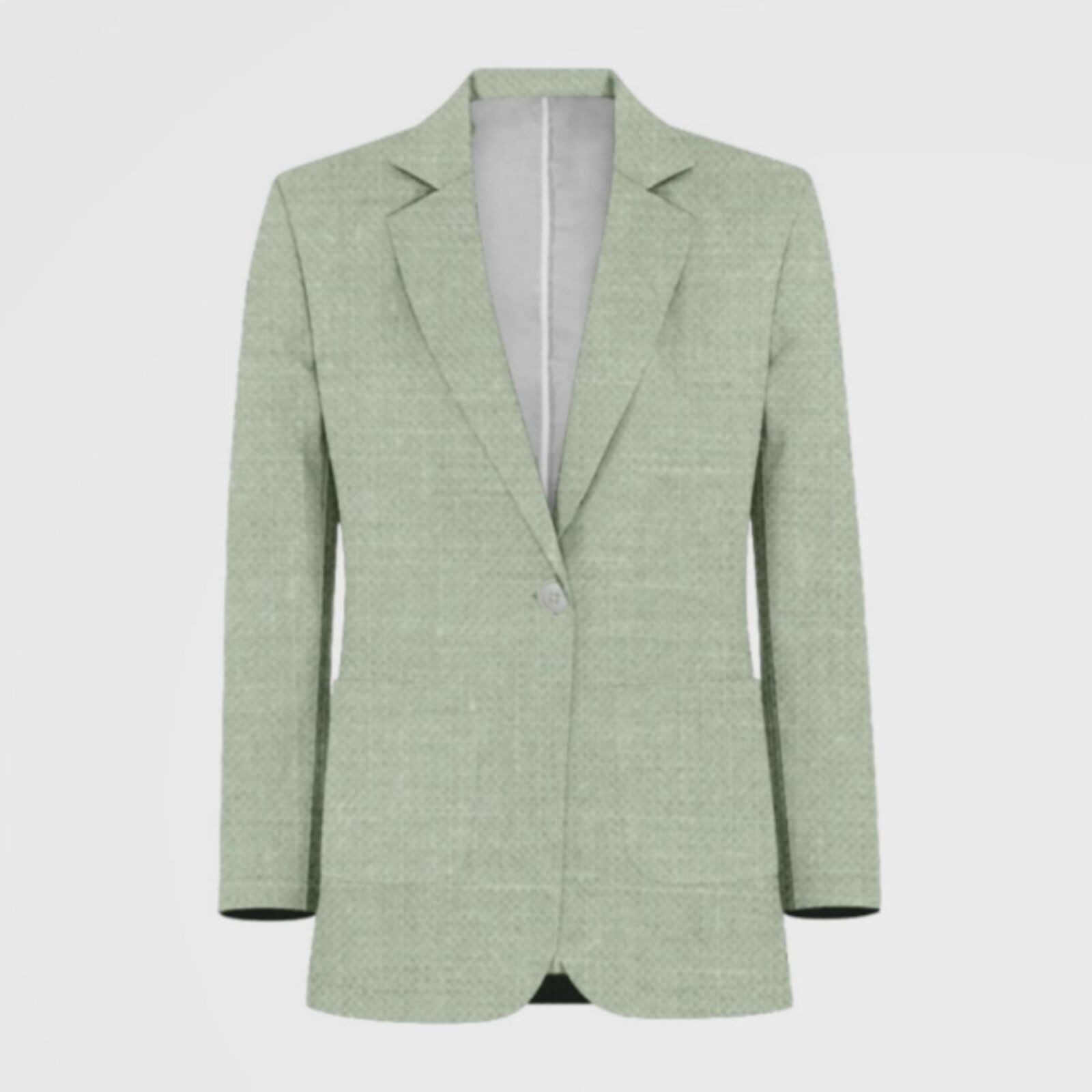 Cashel Linen Mint Green-01 Men Blazers Slim Clothing Summer Jacket Man ...