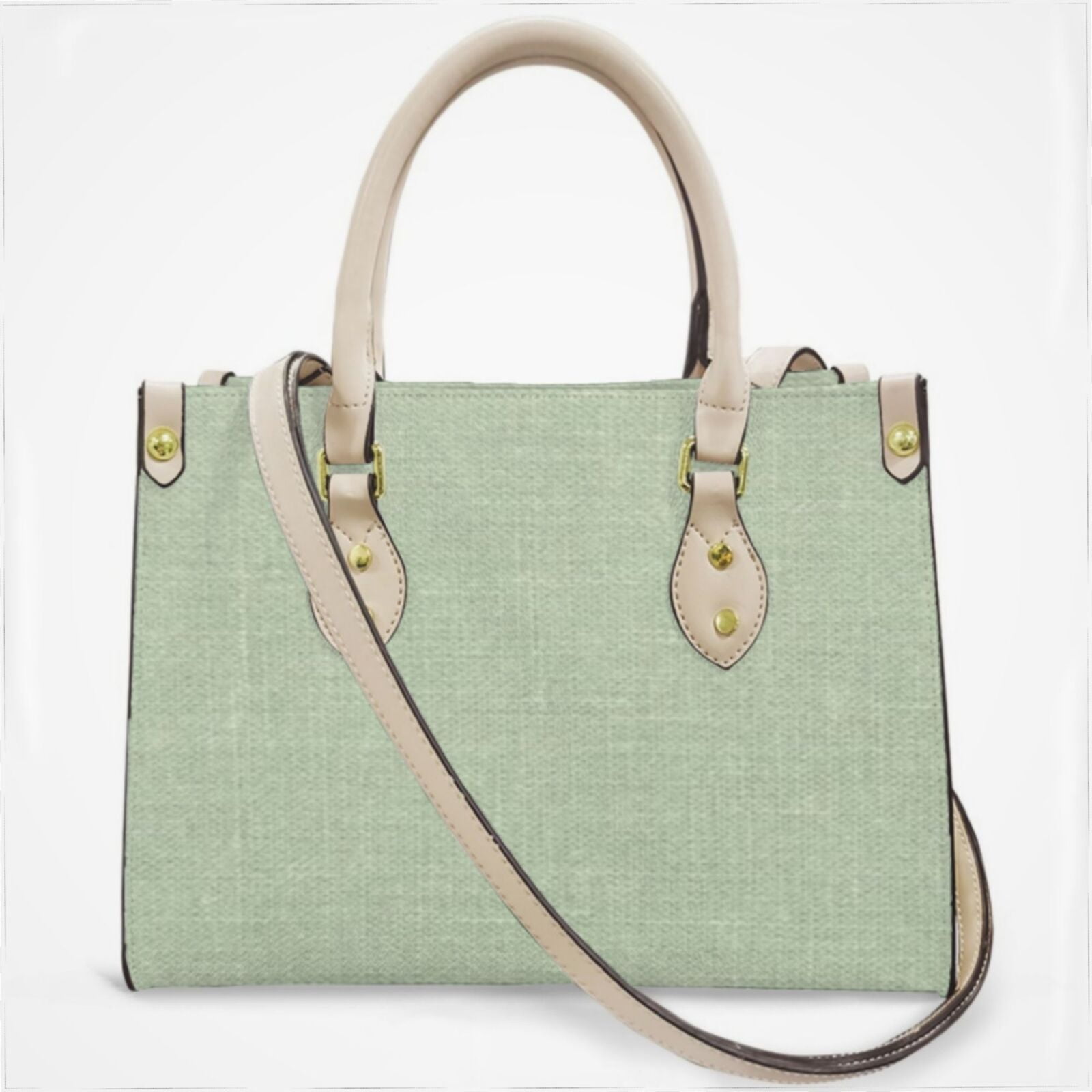 Cashel Linen Mint Green Cross Body Bags For Women Small Leather Female ...