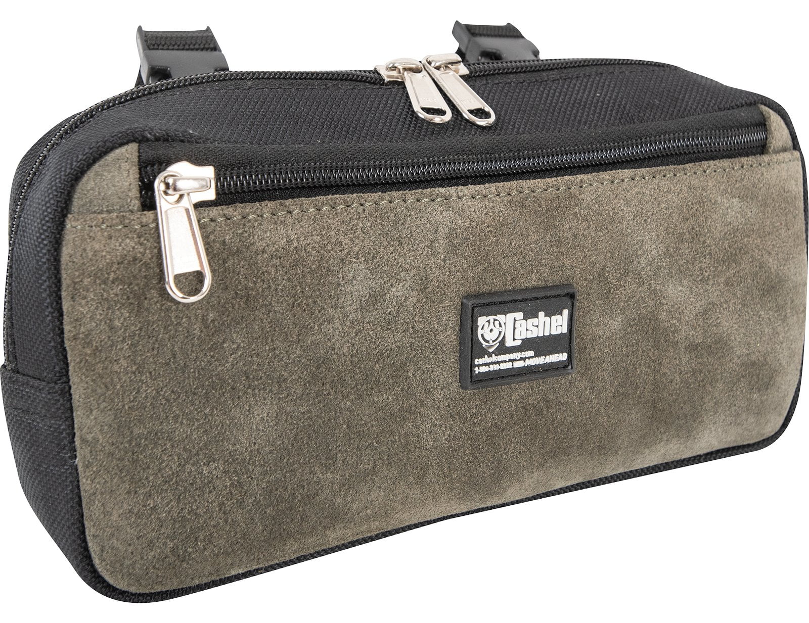 Cashel Small Pommel Bag Suede Leather - Olive - Walmart.com
