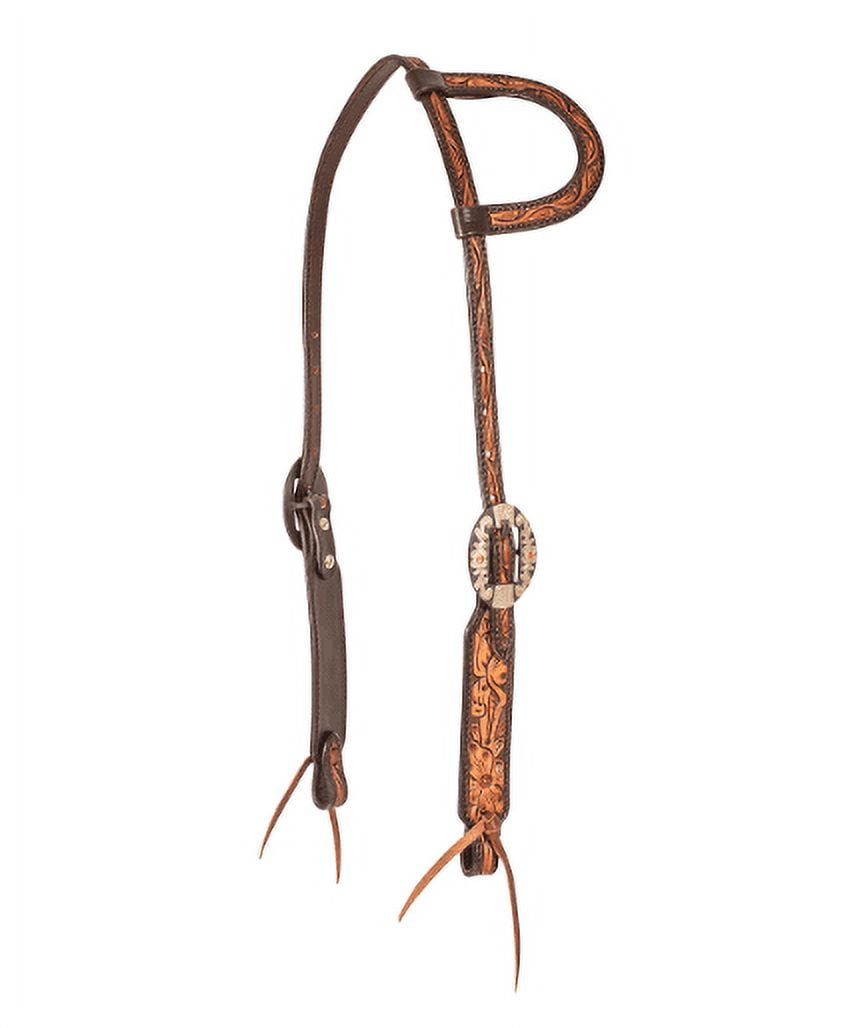 Cashel Two Tone Slip One Ear Headstall - Walmart.com