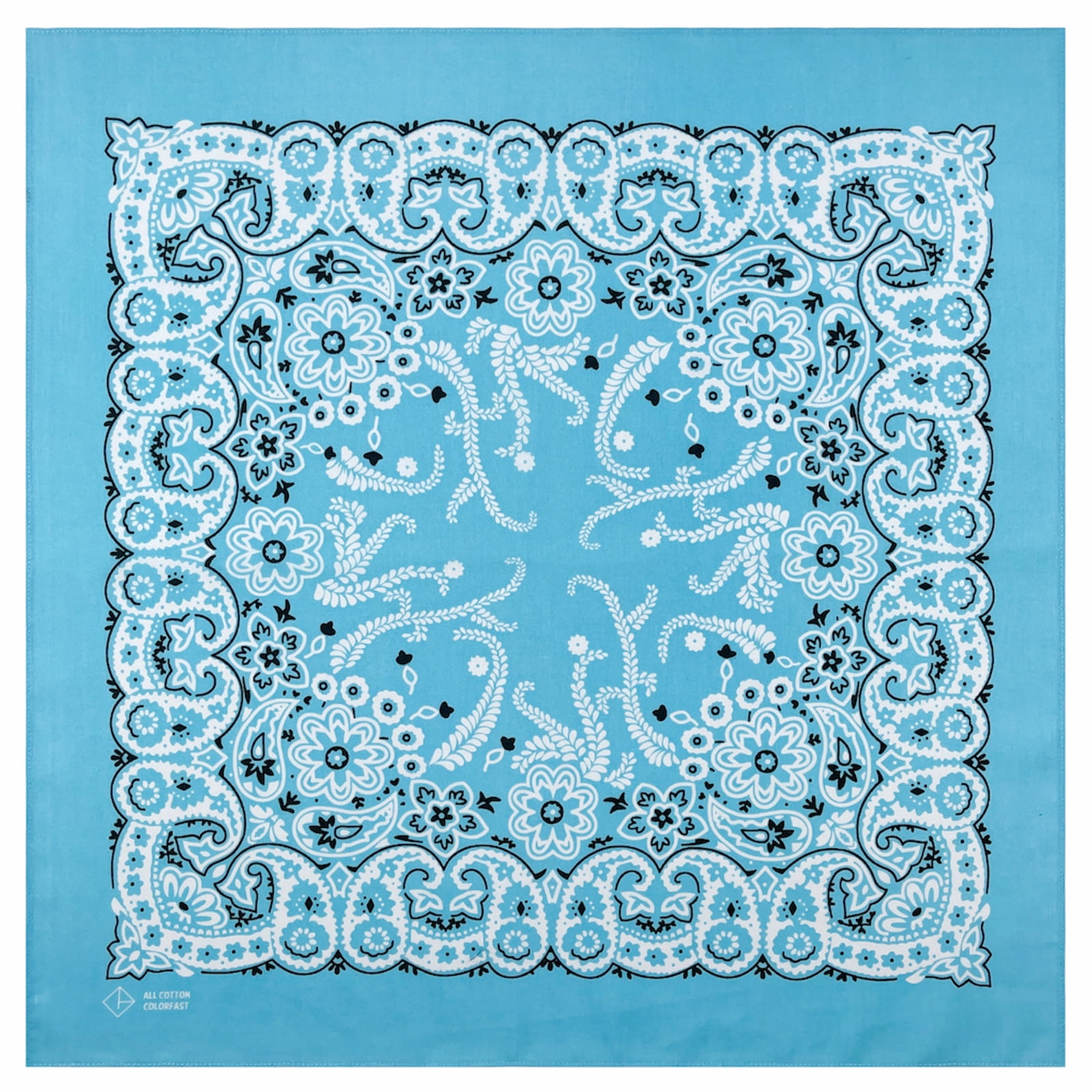 Cashew Print Handkerchief Sports Cycling Headbands Hiphop Dance Bandana ...