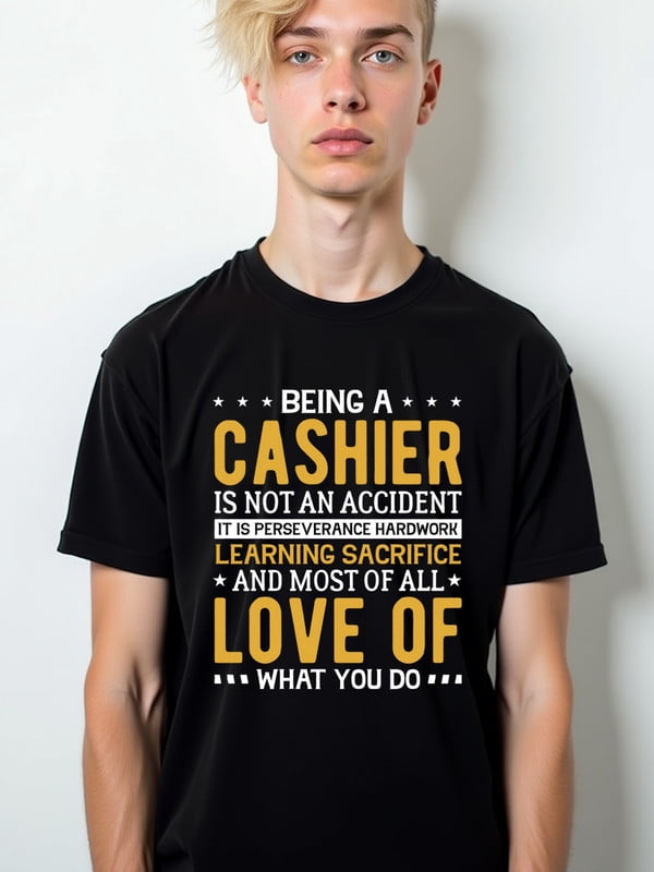 Cashier's Pride: Perseverance T-Shirt men's funny t shirts black funny ...