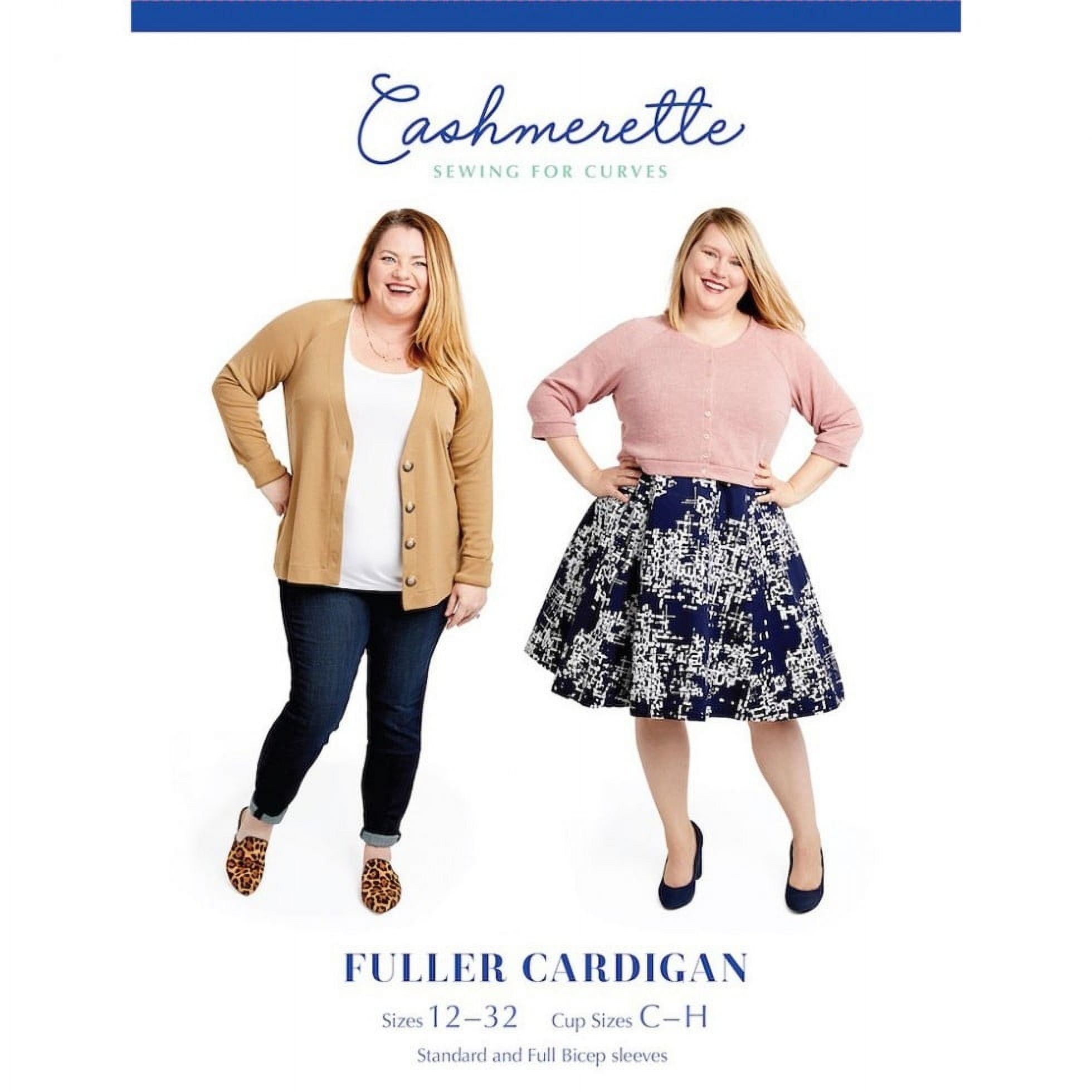 Cashmerette Sewing Pattern Fuller Cardigan Women 12-28 (UK 16-32 ...