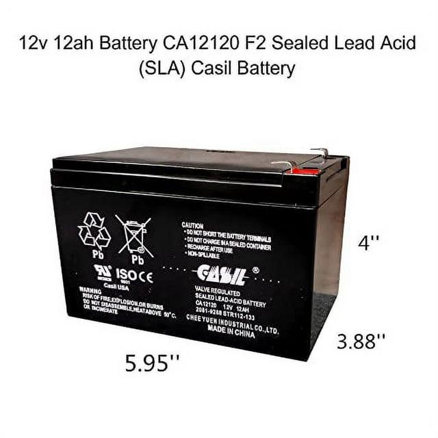 Casil 12V 12Ah Replacement Battery Compatible with Simplex 2081-9288 - Walmart.com