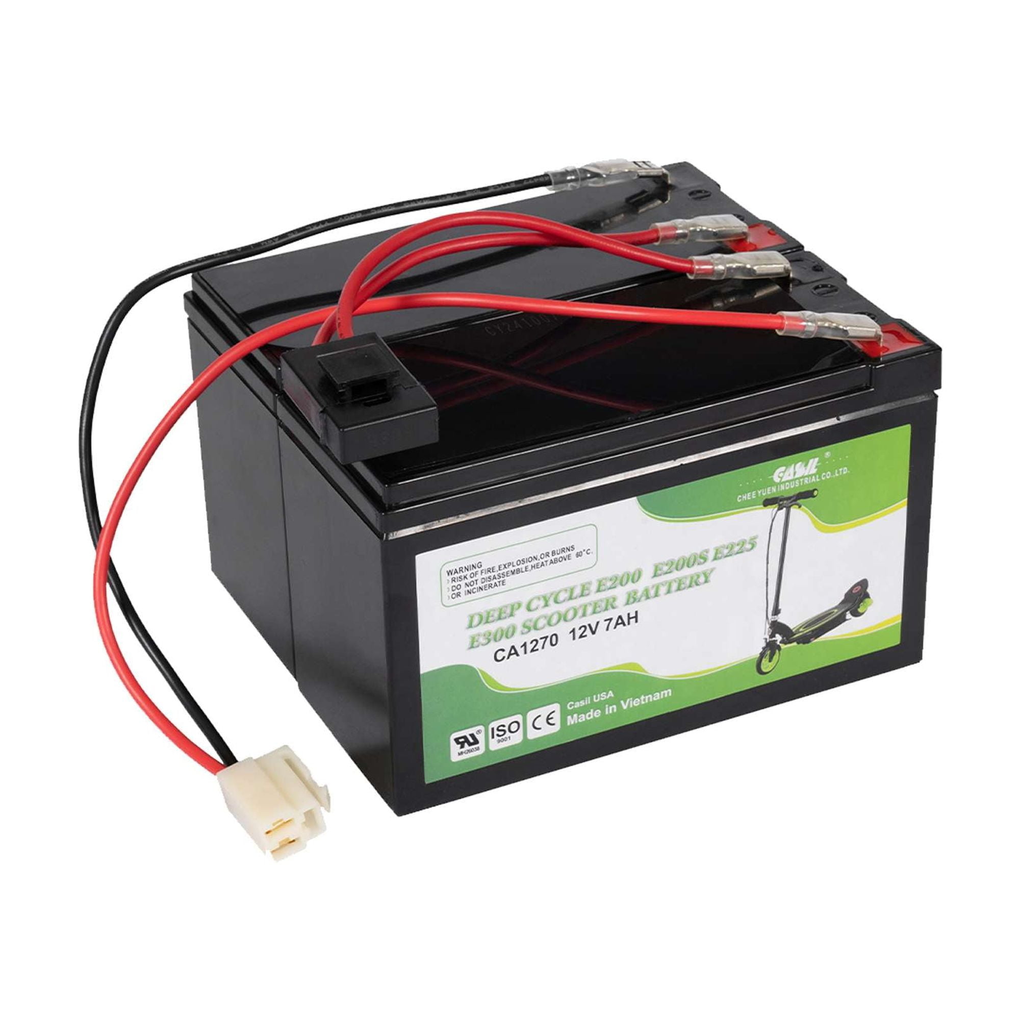Casil 24V 7Ah Versions 45+ Razor Scooter Battery Replacement Razor ...